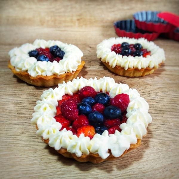Mini Pie de Frutos Rojos - Felié Pastelería