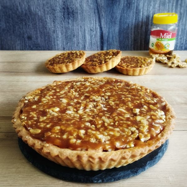 Pie de Caramelo y Nuez - Felié Pastelería